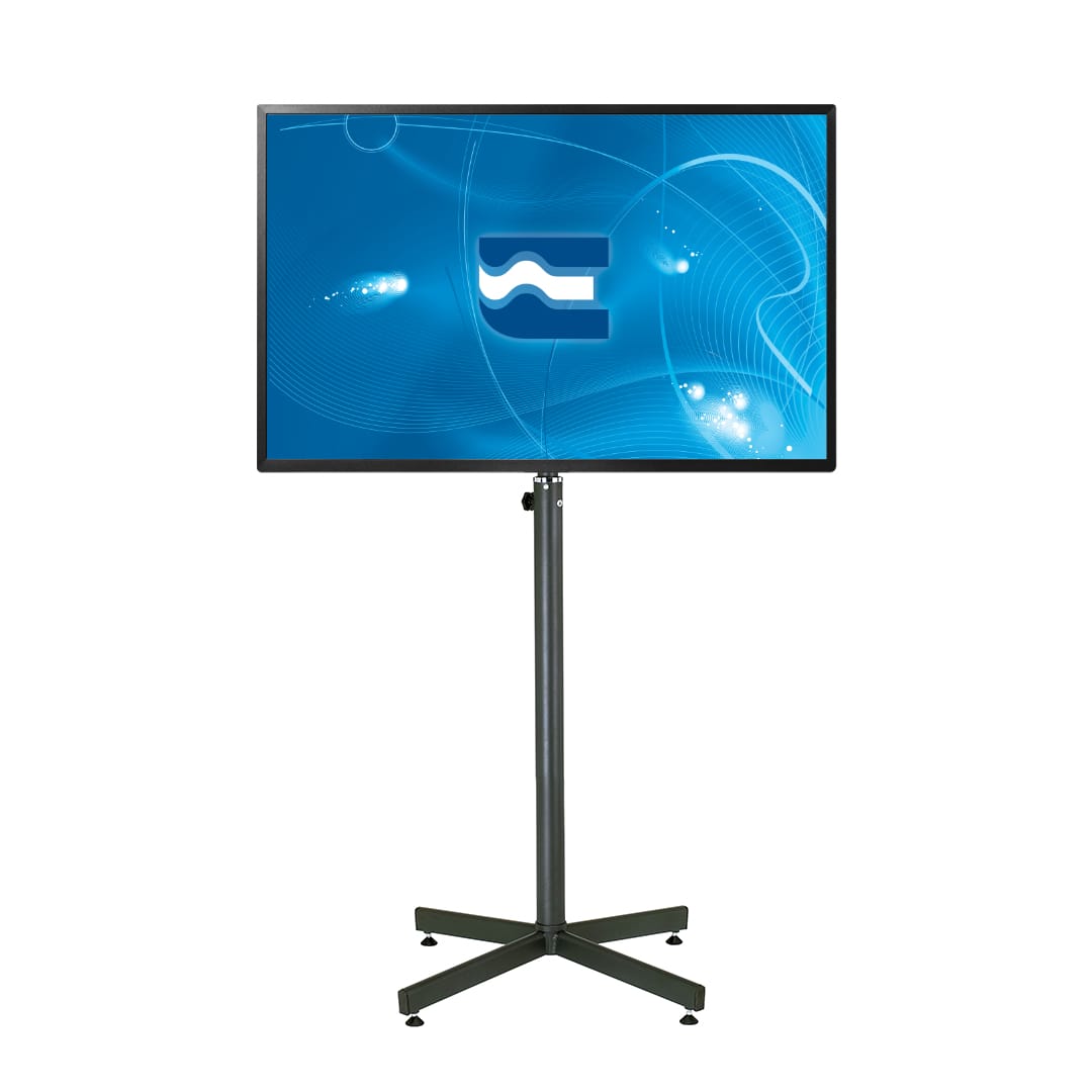 ÉLITE Cross - Flat panel floor stand up to 55’’ - Euromet