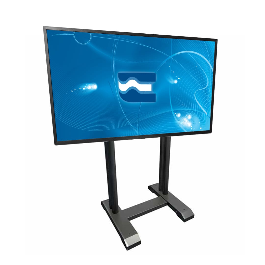 SCENARIO - supporto professionale per monitor da terra con ruote - Euromet