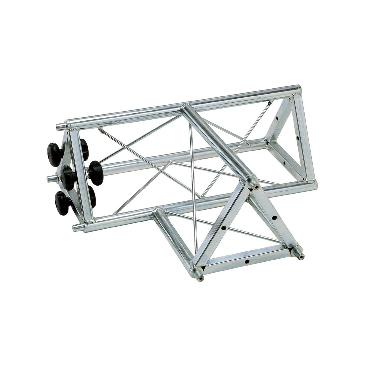 Triangular truss, 3 ways “T”-style, male, steel, galvanized - Euromet