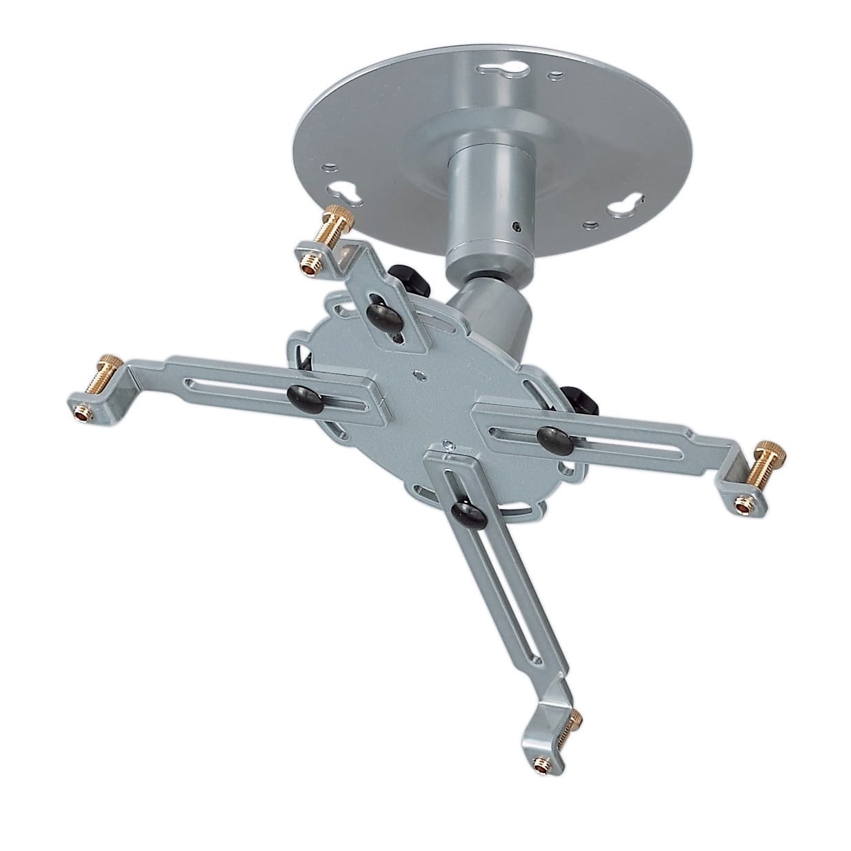 UFO - Universal videoprojector ceiling mount, arm 50mm, silver - Euromet