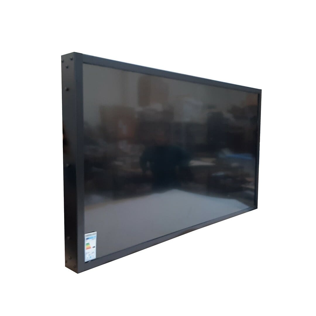 Kiosk wall, Kiosk for 75 inch open frame monitors - Euromet