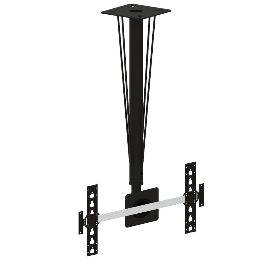 Ceiling support for 4 monitors - Htlm - Euromet